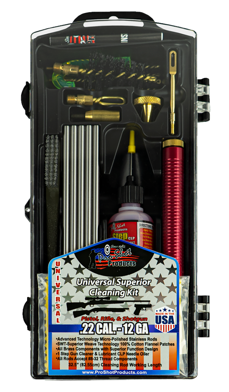 Pro-shot Universal, Proshot Psuvkit Univsl 22-12g Cln Kit - Gun ...
