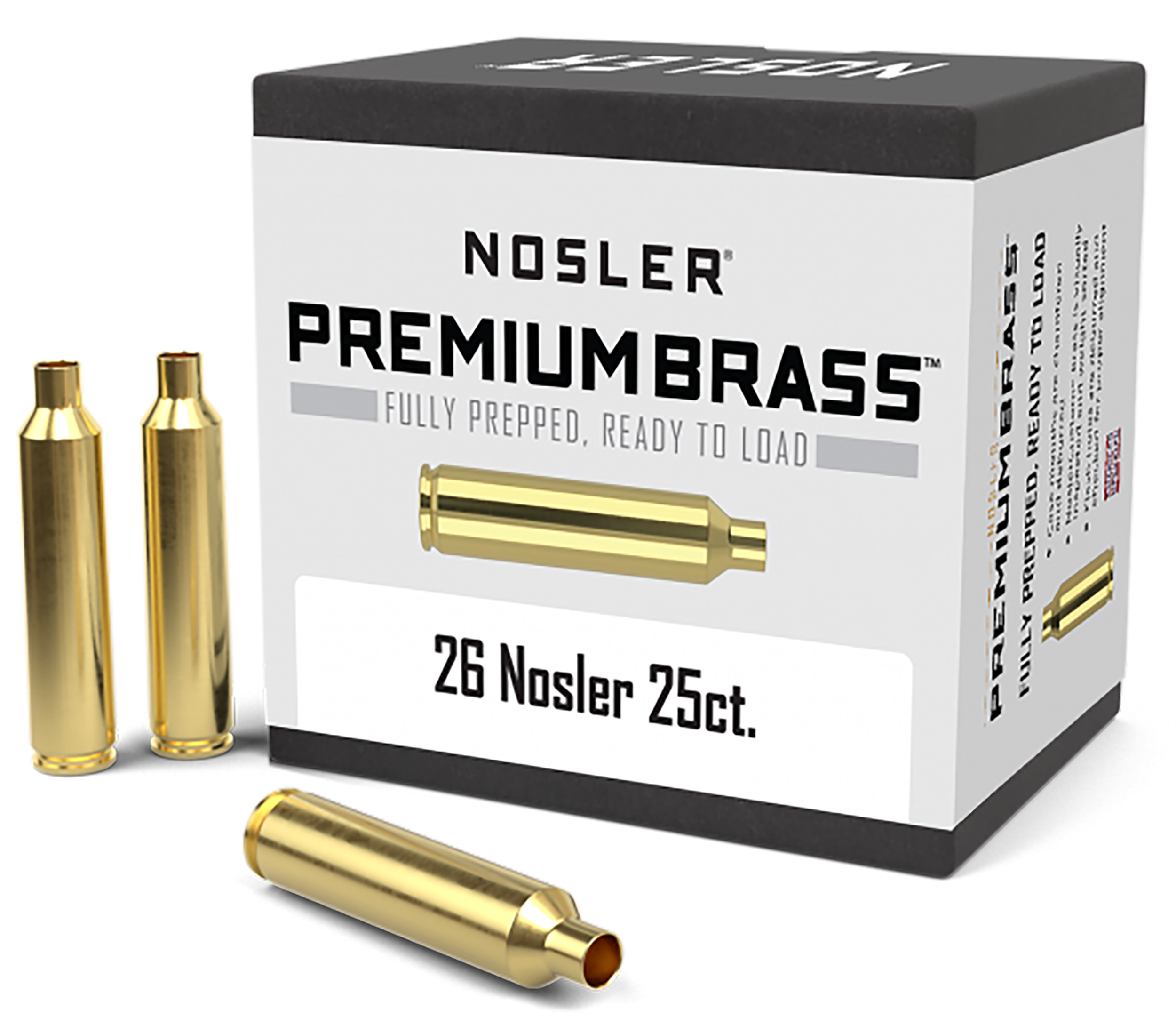 Nosler Premium Brass, Nos 10140 Custom 26 25-16 - Other Reloading ...