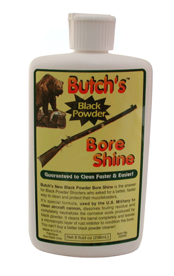Lyman Butch's Black Powder - Bore Shine 8oz. Bottle - Gun Cleaning Kits ...