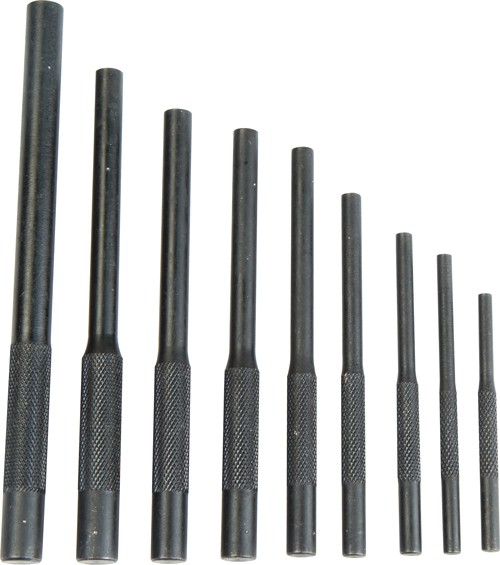 Wheeler Roll Pin Punch Master - Set 18-punches-1-hammer-case ...