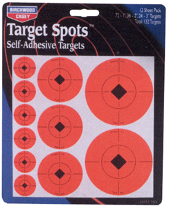 B-c Target Spots Assortment - 1"-60-2"-30-3"-20 - Shooting Targets at ...