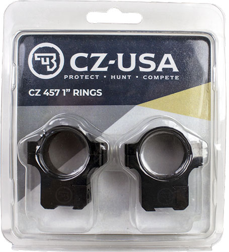 Cz 457 1" Aluminum Scope Rings - 11mm Dovet Matte Black - Scope ...
