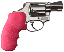 Hogue Grips S&w J Frame Rubber - Round Butt Monogrip Pink - Pistol ...