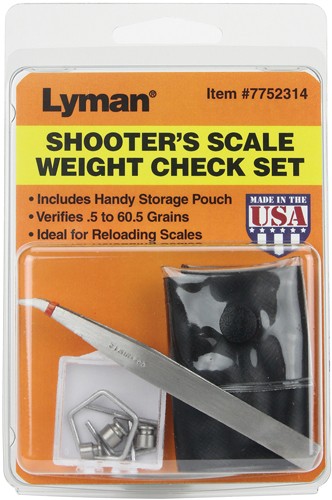 Lyman Shooter's Scale Weight - Check Set - Other Reloading Equipment at ...