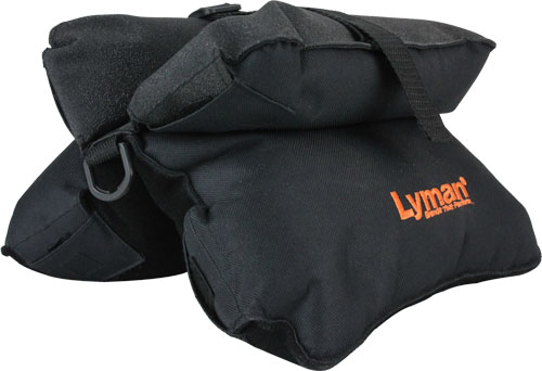 Lyman Match Bench Shooting Bag - Filled Black Nylon-suede - Gun Rests ...