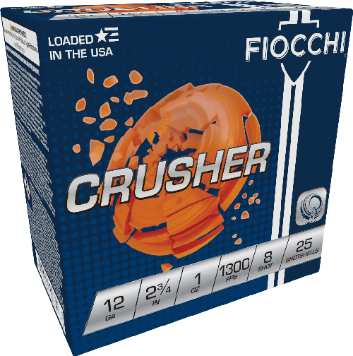 Fiocchi Crusher 12ga 2.75" - 1oz 8 1300fps 250rd Case Lot - Other ...