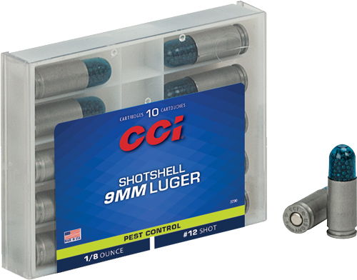 Cci Shotshell 9mm Luger 53gr - 12 Shot 10rd 20bx-cs - Other Ammunition ...