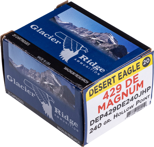 Desert Eagle 429 De 240gr Jhp - 20rd 10bx-cs - Rifle Ammunition at ...