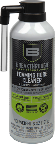Breakthrough Bore Cleaner - Foaming Aerosol 6oz - Gun Cleaning Kits ...