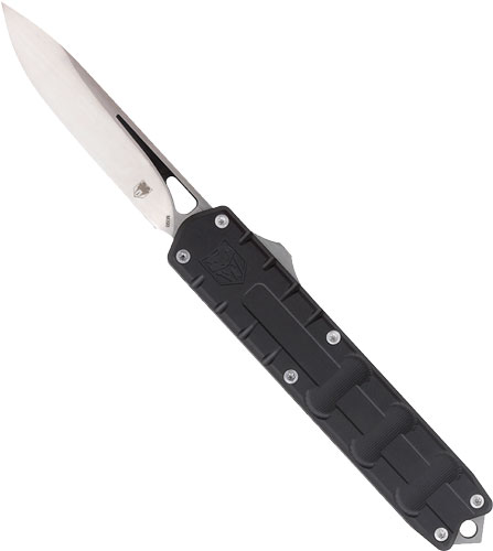 Cobratec Otf Enforcer Black - 3.25" M390 Drop Point - Pocket Knives at ...
