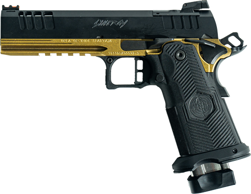 Glfa 1911ds Synergy 9mm 5" 20 - Shot Black Slide Gold Frame - Semi Auto ...