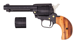 Heritage 22lr-wmr Combo 4.75" - Blued Cocobolo Birdshead Grips ...