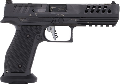 Walther Pdp Sf Match 9mm 5" Or - 10-shot Black Steel Frame - Semi Auto ...