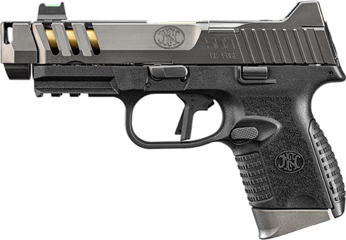 Fn 509 Cc Edge Compensator - 9mm 2-15rd 1-12rd Black-gray - Semi Auto ...