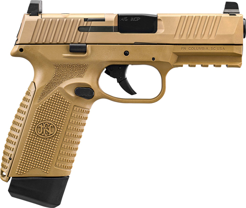 Fn 545 Mrd 45 Acp Nms - 2-15 Rd Mags Fde - Semi Auto Pistols at ...