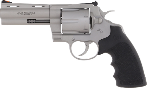 Colt Anaconda 44mag 4.25" - Matte Ss Adj Sight Hogue Grips - Revolvers ...