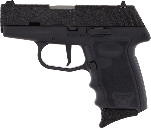Sccy Dvg1-glitter Pistol 9mm - 10rd Panther Black Side & Grip - Semi ...