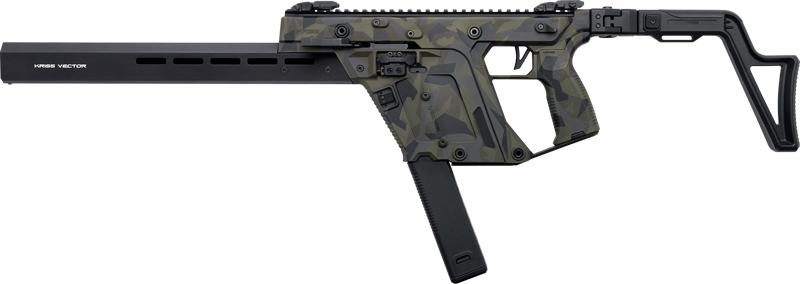 Kriss Vector Crb G3 45acp 16" - 30rd Folding Stock Woodland - Semi Auto ...