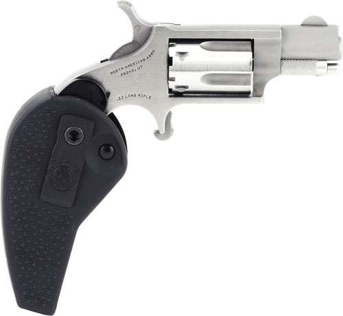 Naa Mini-revolver 22lr 1-1-8" - S-s Matte W-holster Grip - Revolvers at ...
