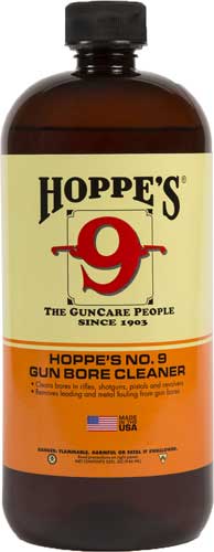 Hoppes 9 Gun Bore Cleaner - 32oz Bottle - Gun Cleaning Kits & Gun ...