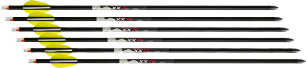 Wicked Ridge Xbow Arrow Xx75 - 20" Aluminum Alpha Nock 6pk - Archery ...