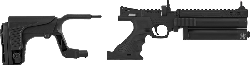 Hatsan Jet Ii .22 Pcp 700 Fps - Black Synthetic 7-shot - Air Rifles at ...