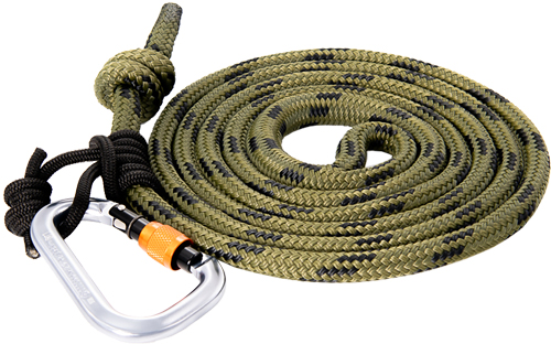 Tethrd 11mm Lineman Belt - W-2 Carabiners & Prusik Cord - Tree Stands ...